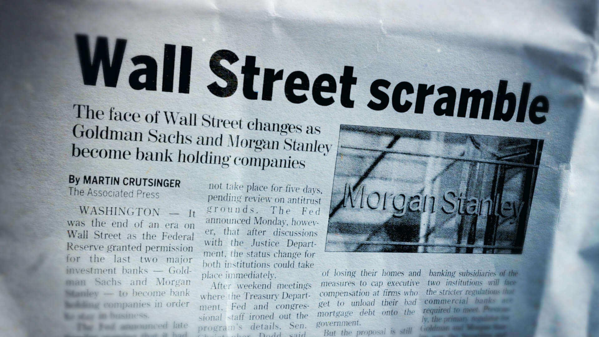 Our History — Morgan Stanley